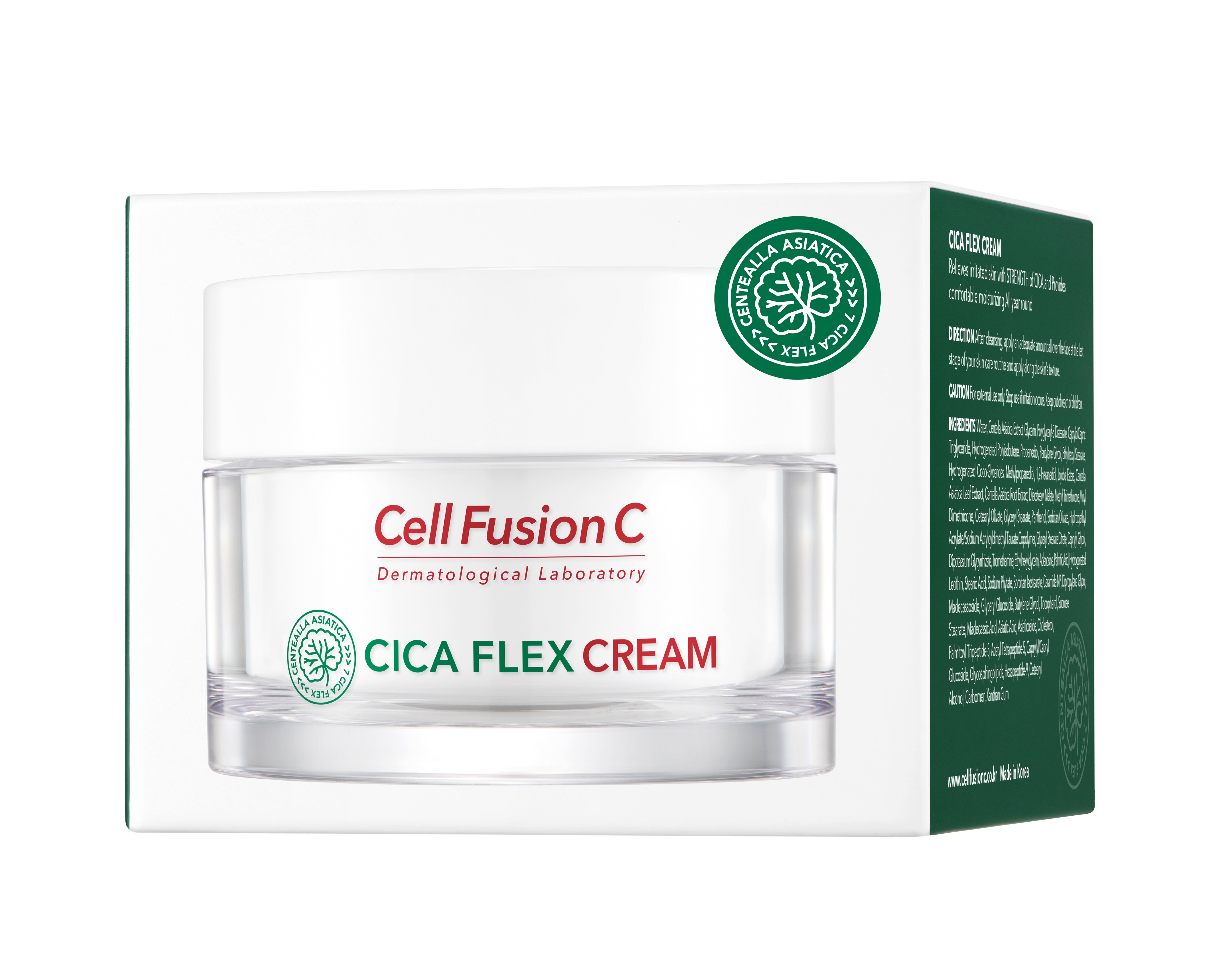 [CellFusionC] Cica Flex Cream 55ml – Juktas